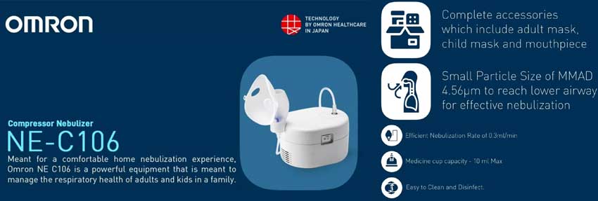 Omron NE-C106 Compressor Nebulizer Machine